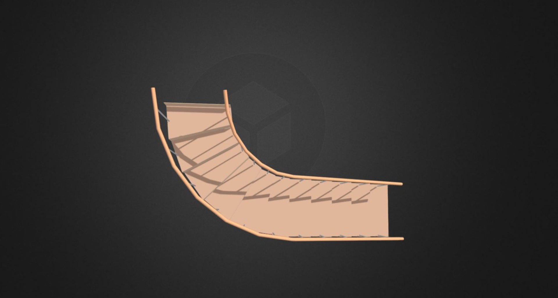3D Stairs N3 Model - TurboSquid 2342233