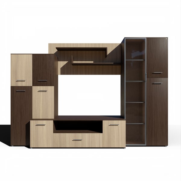 3D TV Stand - TurboSquid 2017400