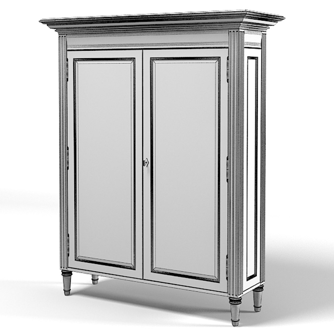 Noble Estate Ebonized 3d Model