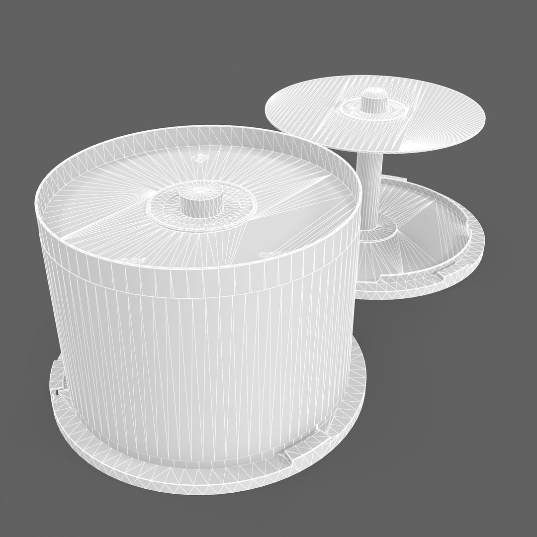 cd-dvd tower 3d model