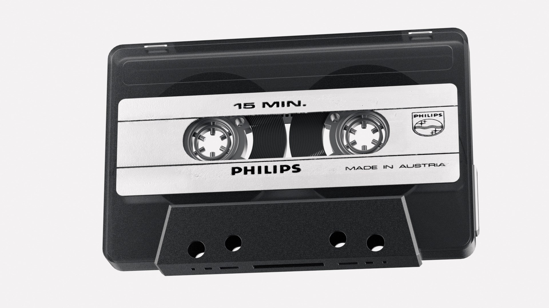 Audio Cassette Model Retro Tape Recording Equipment 3D Model ...