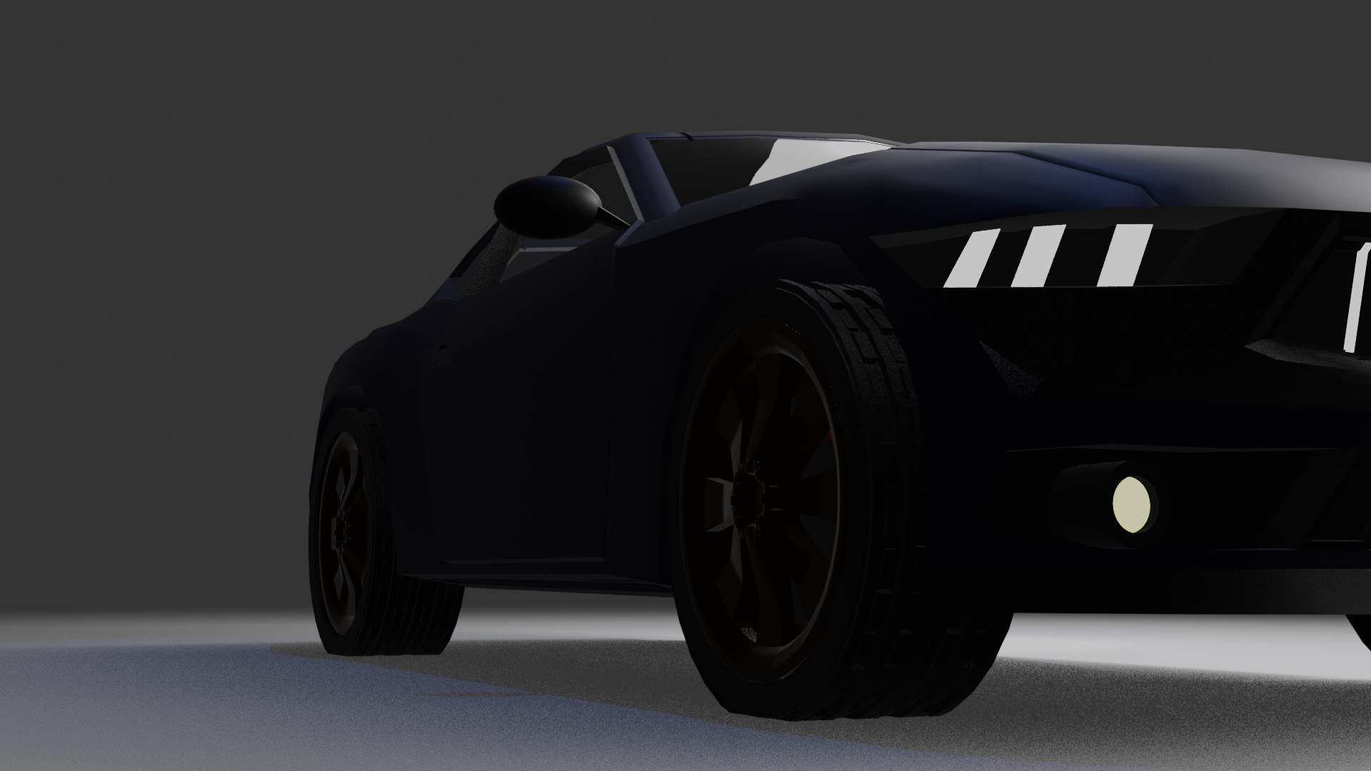 Ford Mustang Darkhorse Low-polly Model 3D Model - TurboSquid 2269502