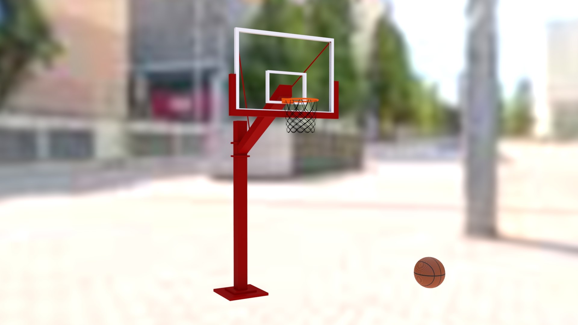 Basketball Model - TurboSquid 1967480