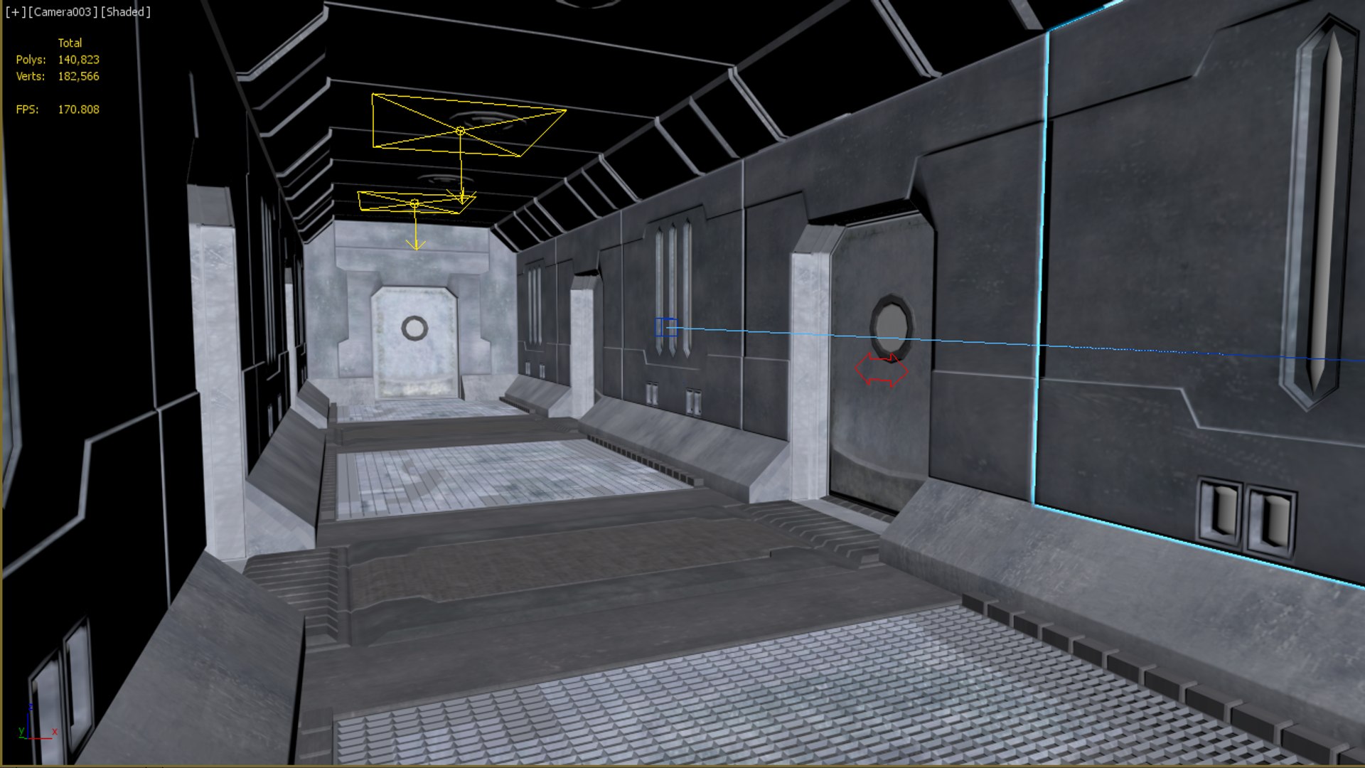 3D Hallway Model - TurboSquid 1368318