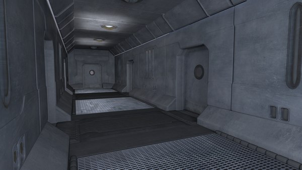 3D hallway model - TurboSquid 1368318