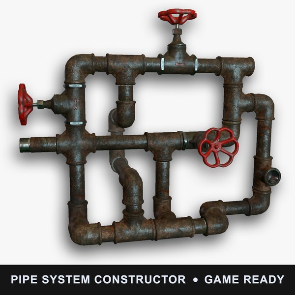 3d model of pipe