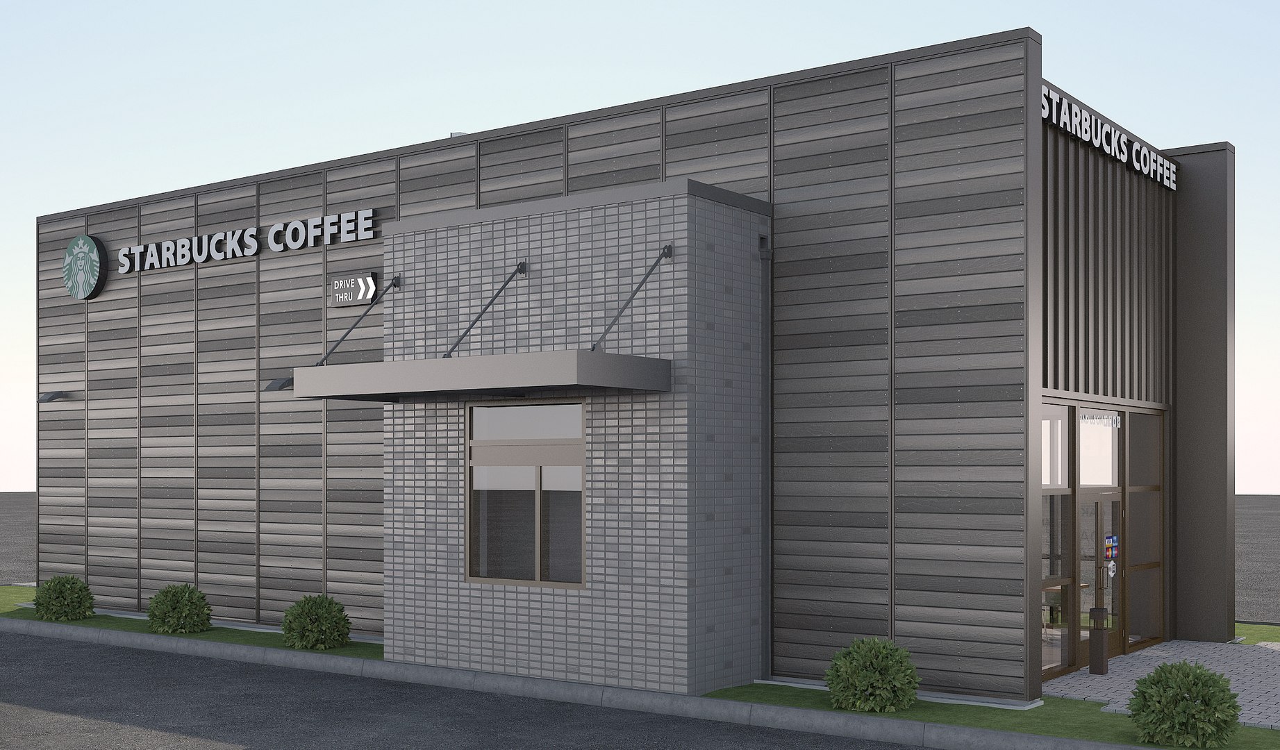 3D Starbucks Coffee Shop Model | 1146125 | TurboSquid