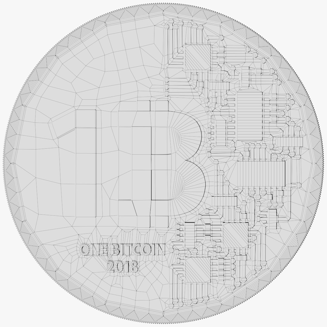 Bitcoin modeled 3D model - TurboSquid 1265317