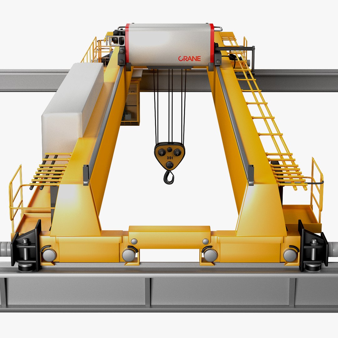 Overhead Crane Cabin 3D Model - TurboSquid 1174514