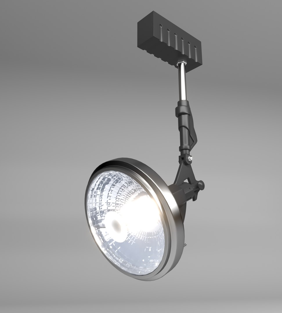Halogen Light 3D Model - TurboSquid 1707623