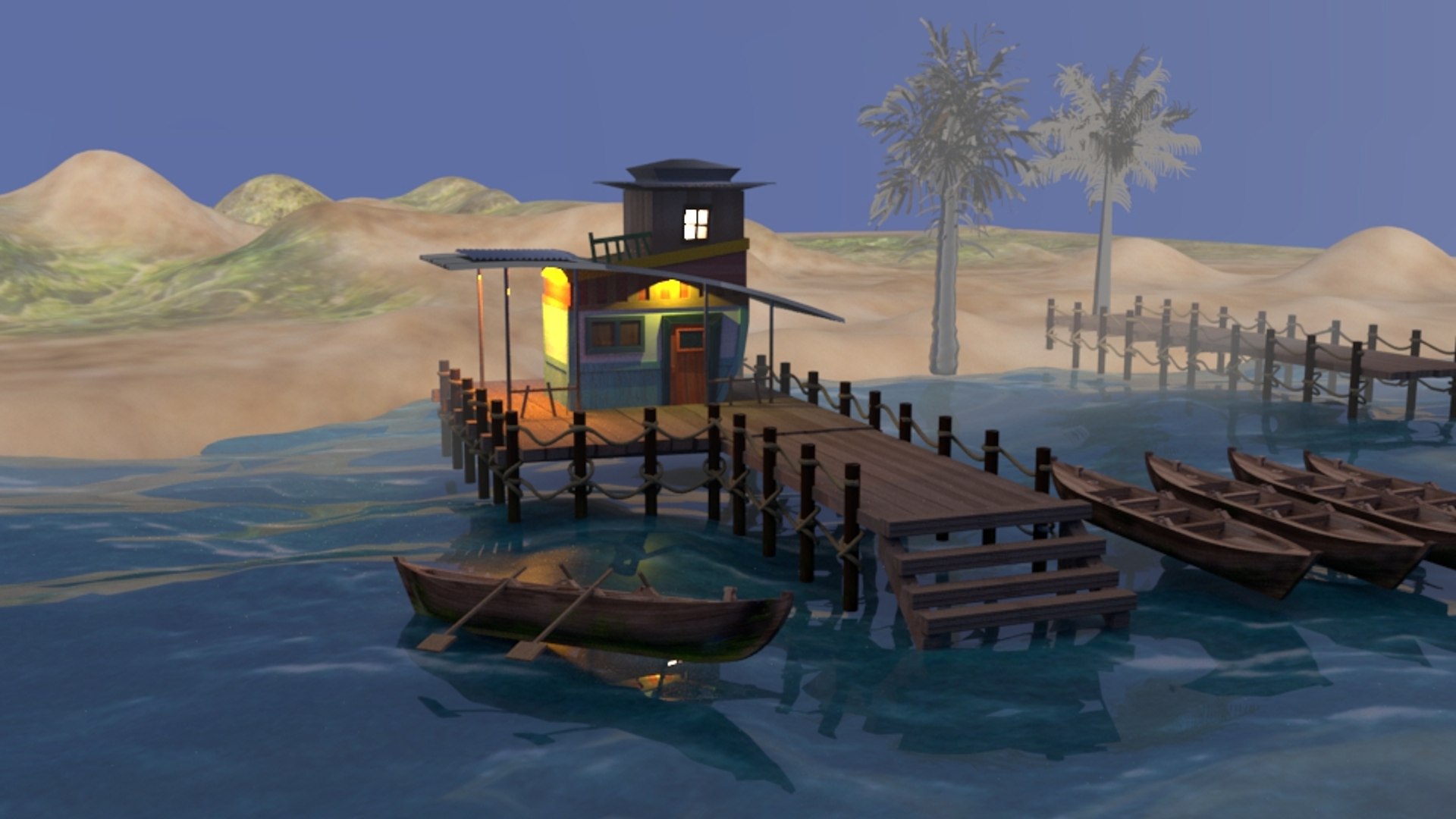 3D Sea House - TurboSquid 1590616