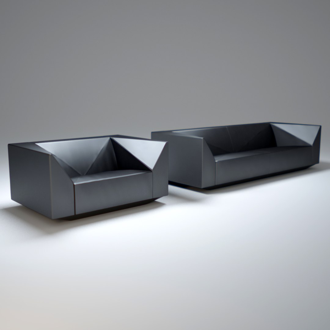 Ghost-sofa 3d Model