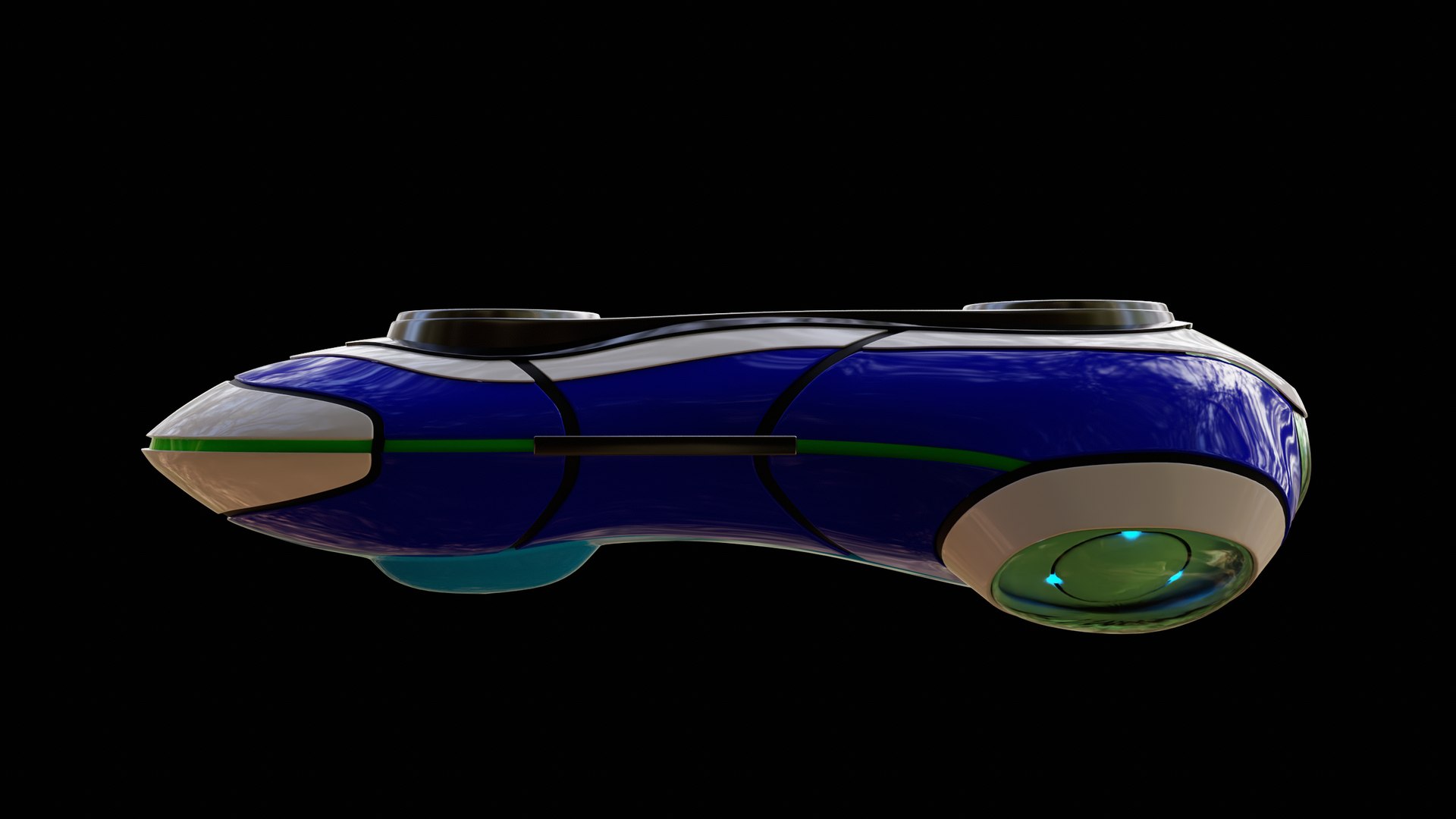 Sonic Riders Zero Gravity Blue Star CGI Model 3D Model - TurboSquid 2497090