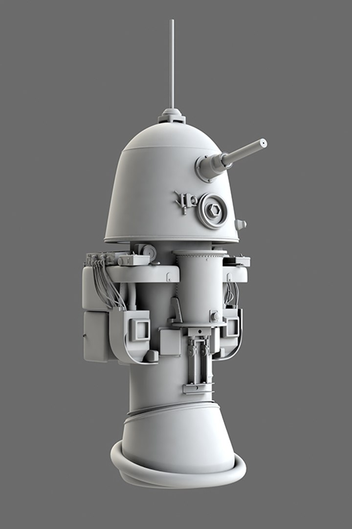 R1 Astromech Droid 3D Model - TurboSquid 1180592