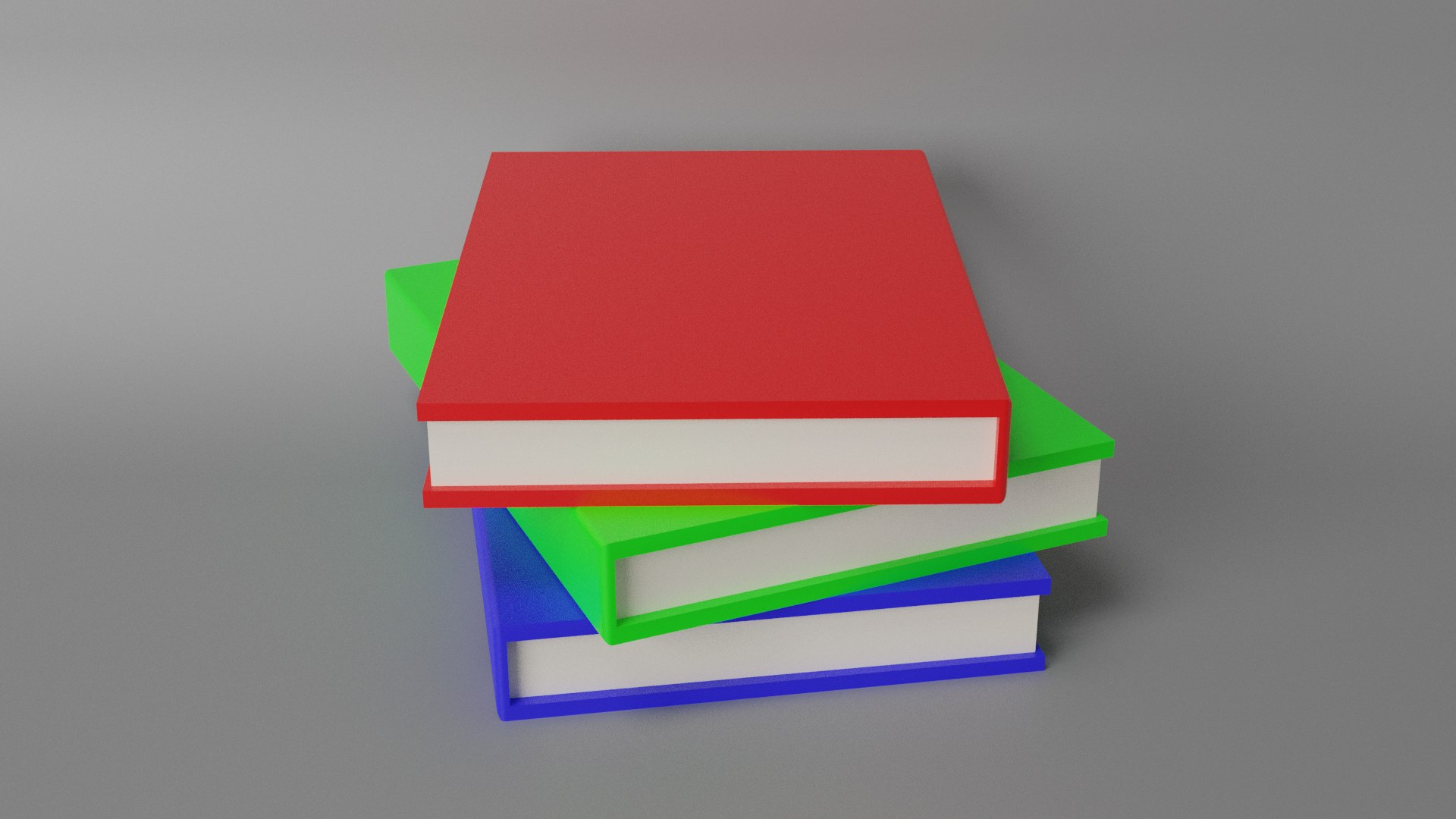3D Cartoon Books Model - TurboSquid 2010906