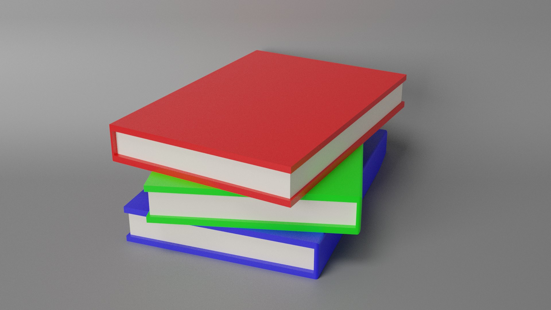 3D Cartoon Books Model - TurboSquid 2010906