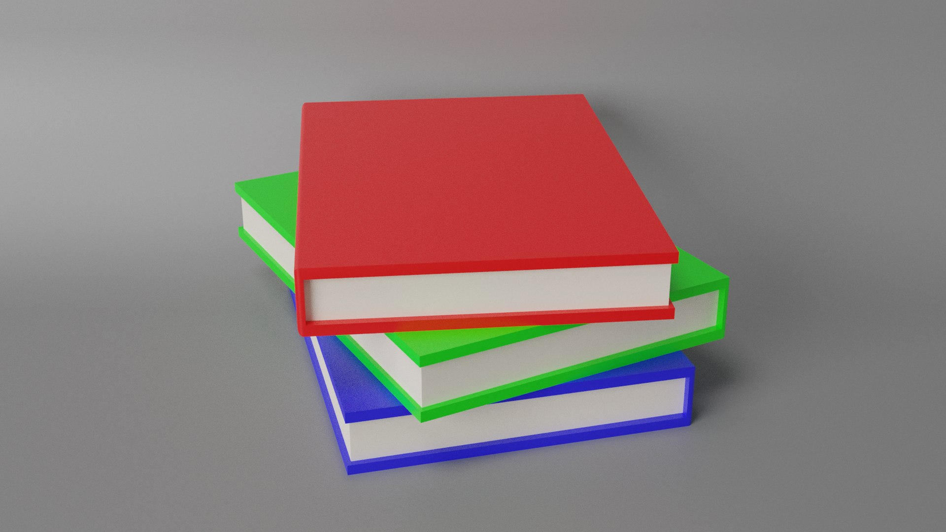 3D Cartoon Books Model - TurboSquid 2010906