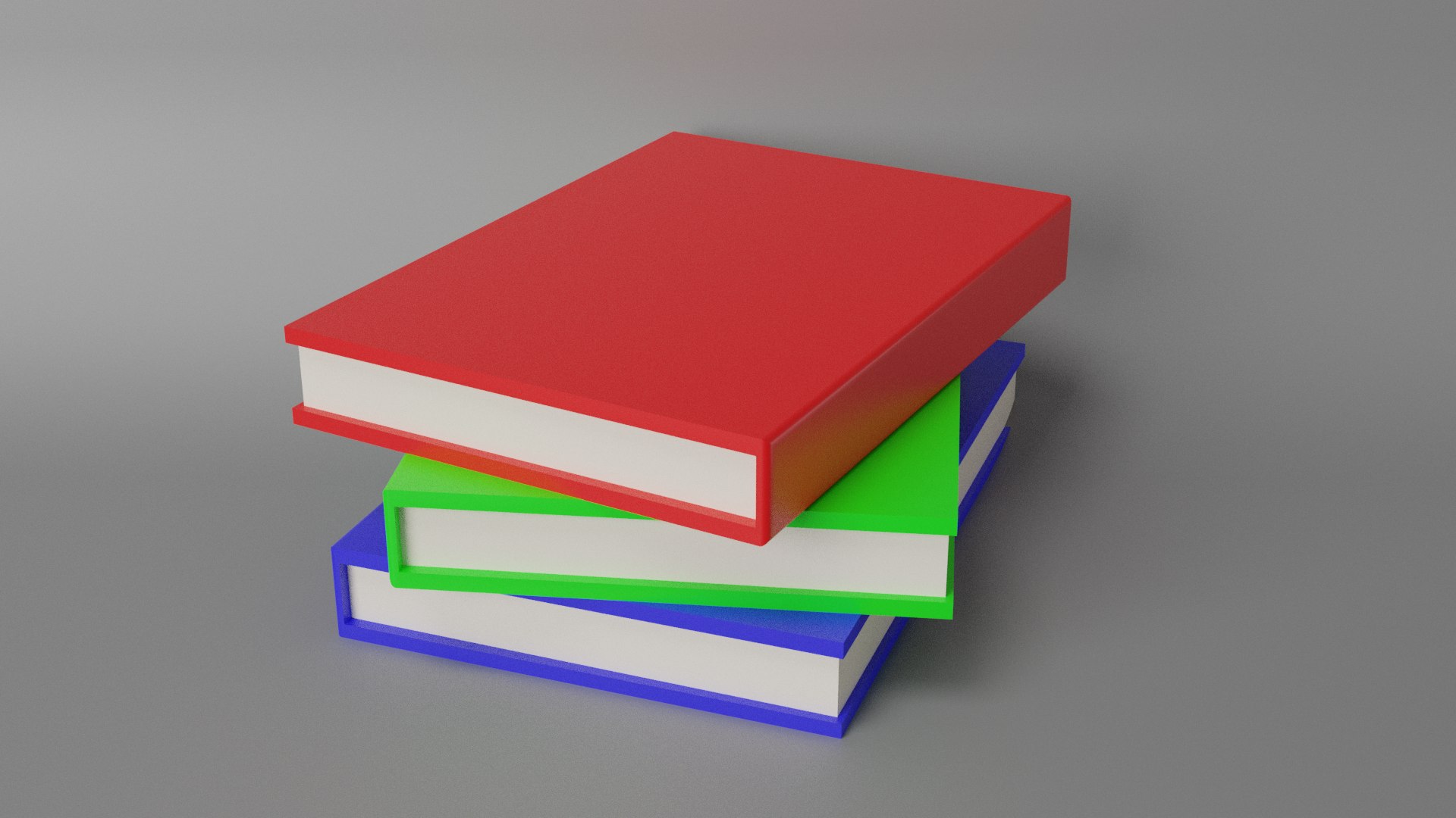 3D Cartoon Books Model - TurboSquid 2010906