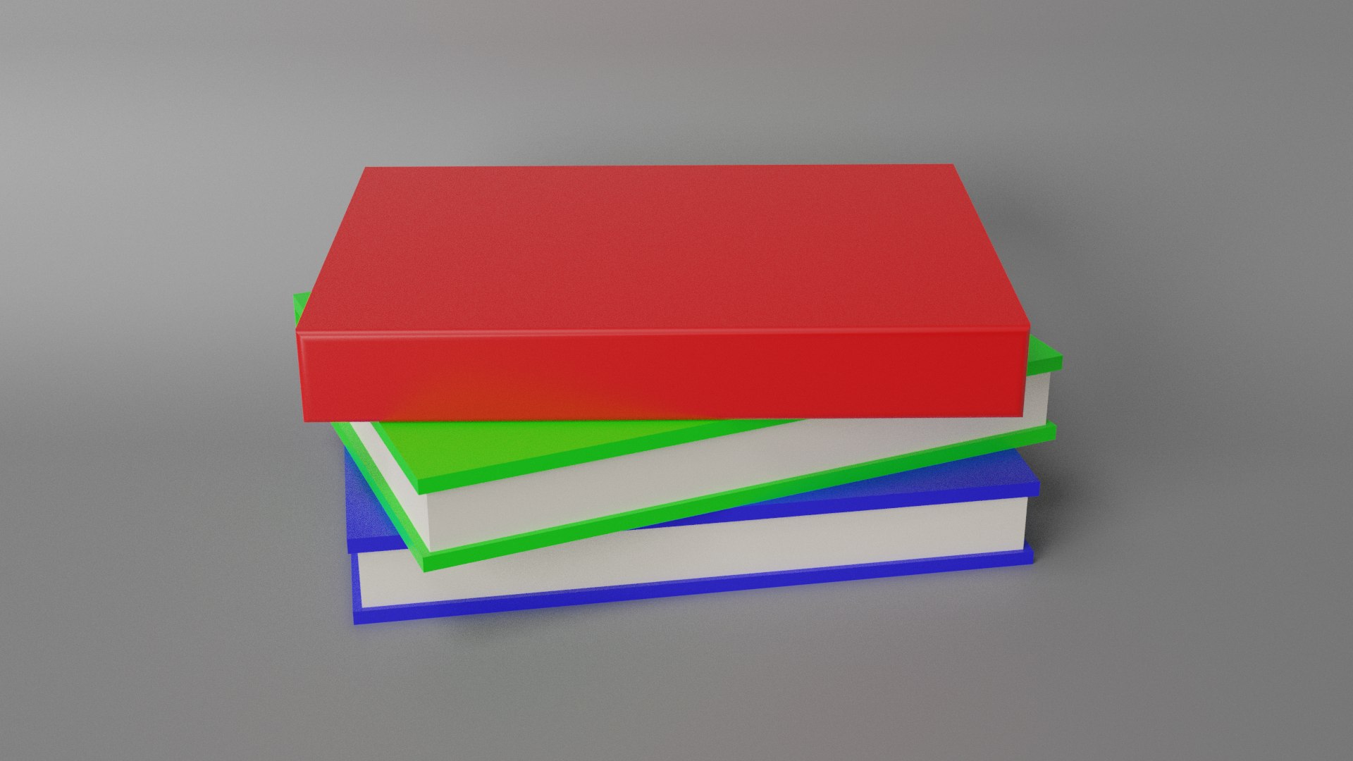 3D Cartoon Books Model - TurboSquid 2010906
