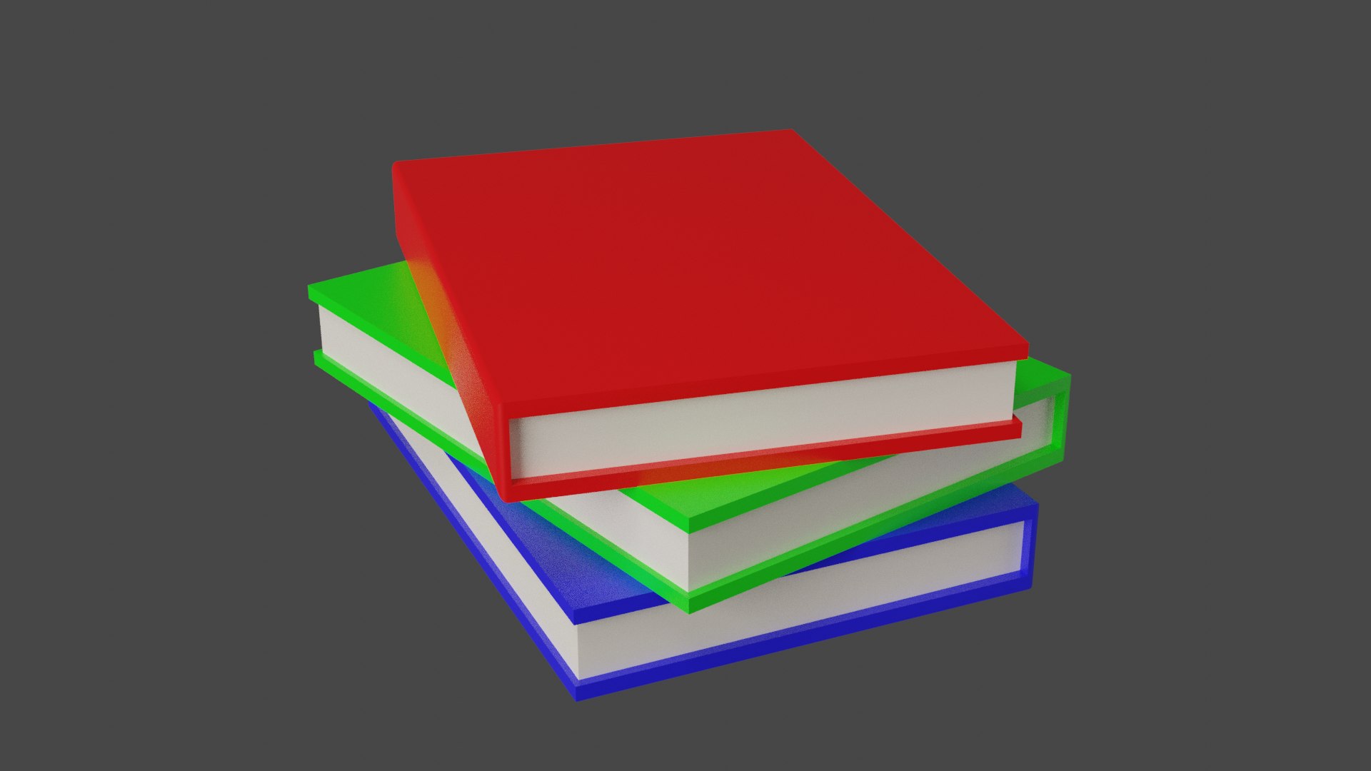 3D Cartoon Books Model - TurboSquid 2010906