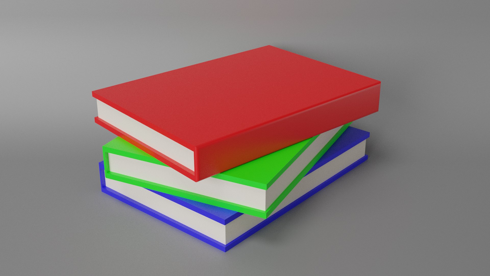 3D Cartoon Books Model - TurboSquid 2010906