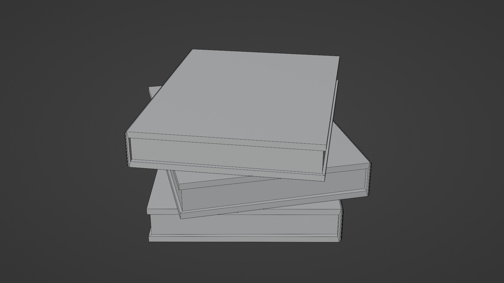 3D Cartoon Books Model - TurboSquid 2010906