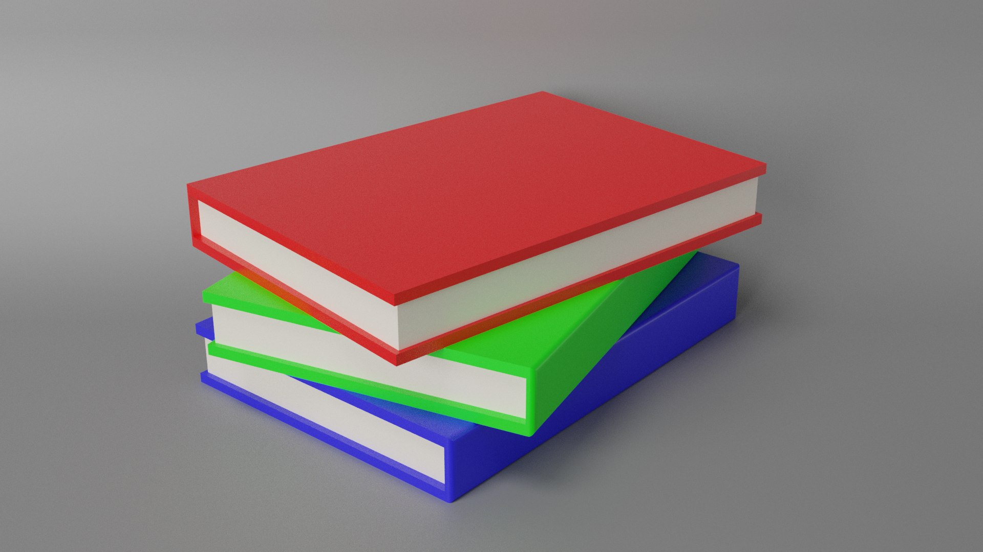 3D Cartoon Books Model - TurboSquid 2010906