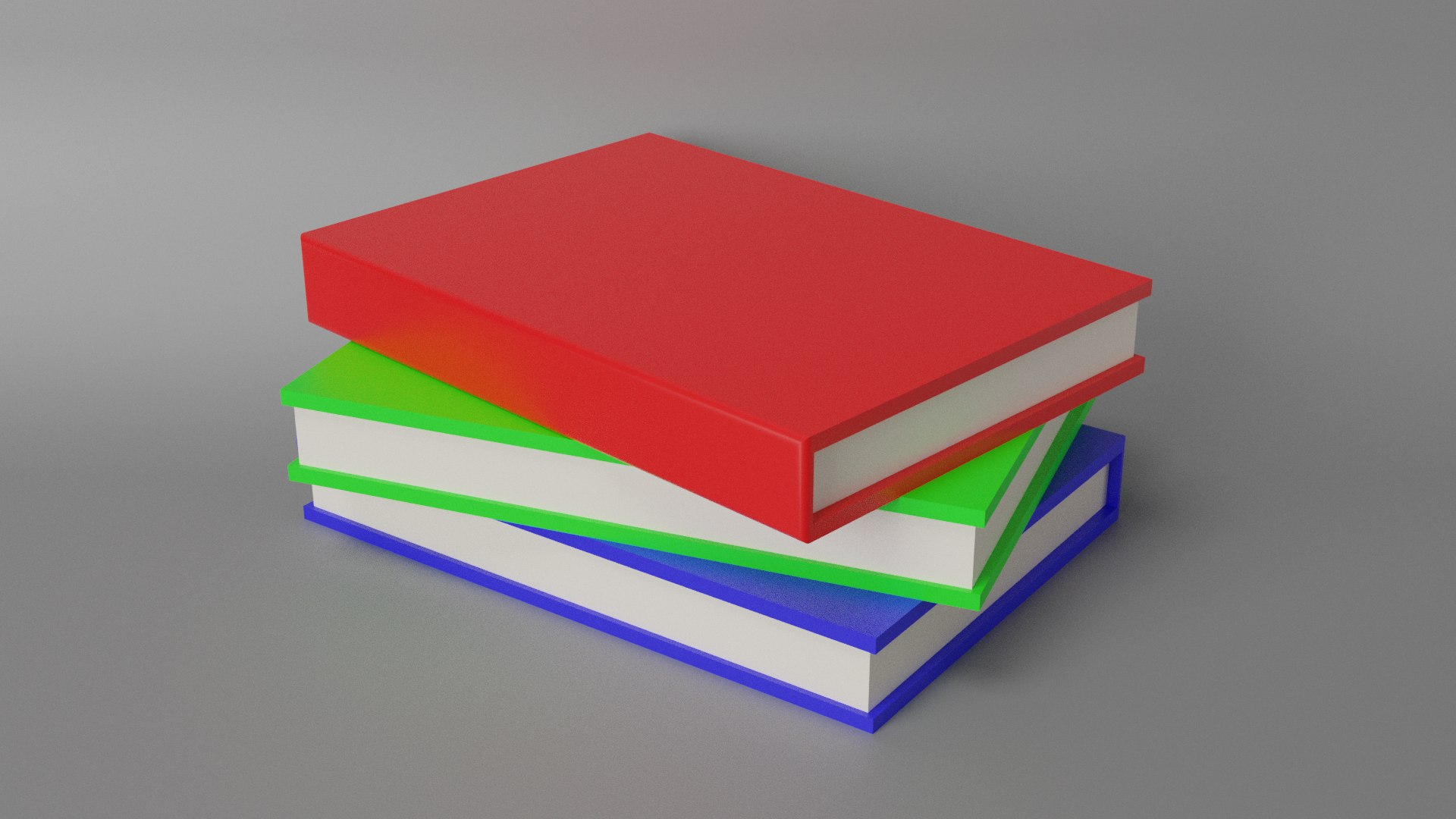 3D Cartoon Books Model - TurboSquid 2010906