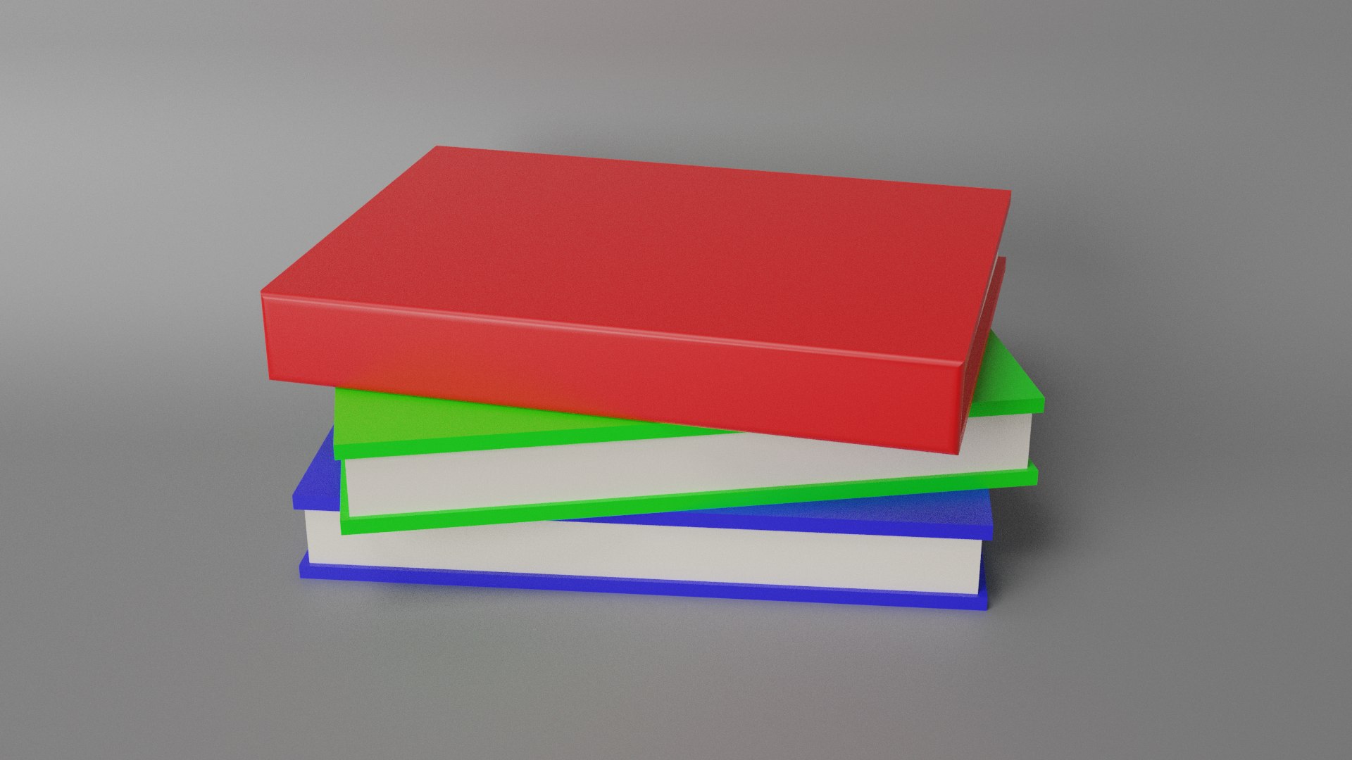 3D Cartoon Books Model - TurboSquid 2010906