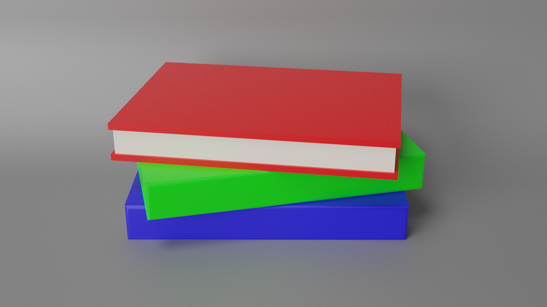 3D Cartoon Books Model - TurboSquid 2010906