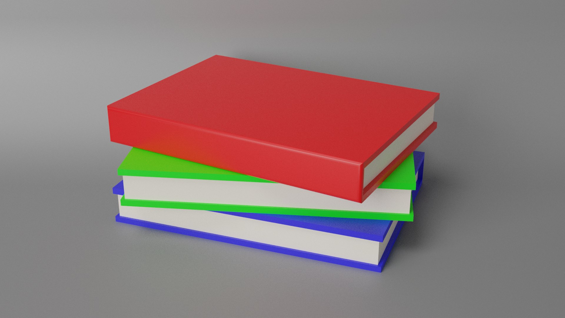 3D Cartoon Books Model - TurboSquid 2010906