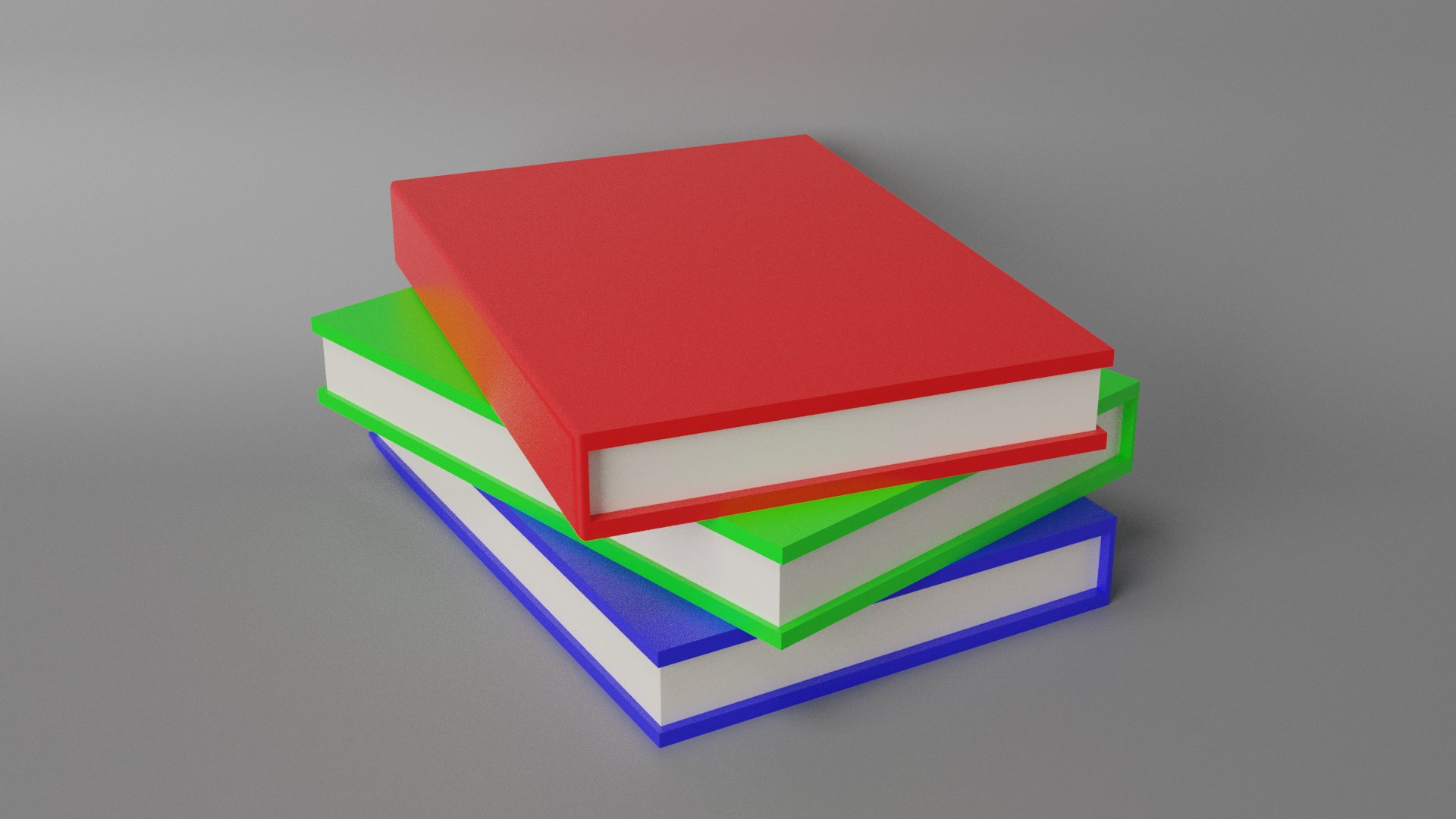 3D Cartoon Books Model - TurboSquid 2010906