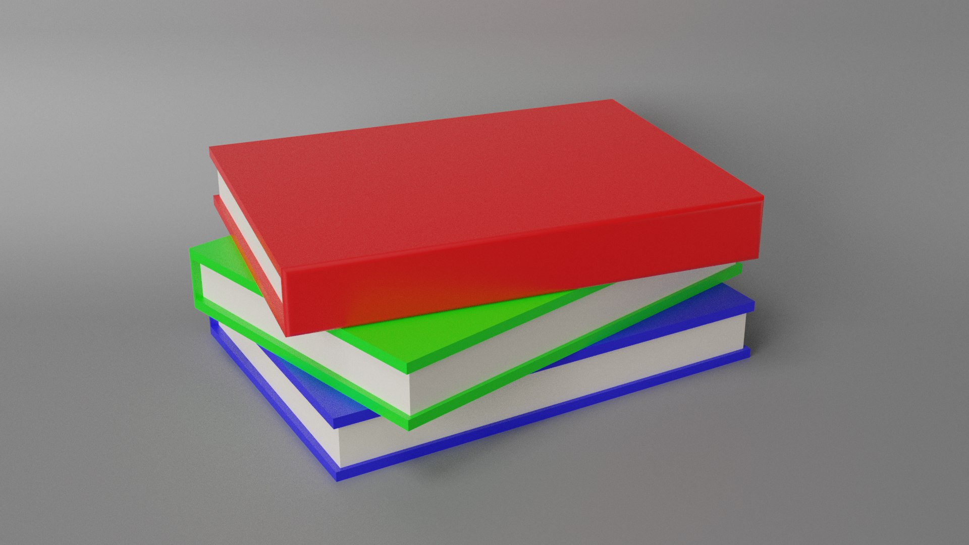 3D Cartoon Books Model - TurboSquid 2010906