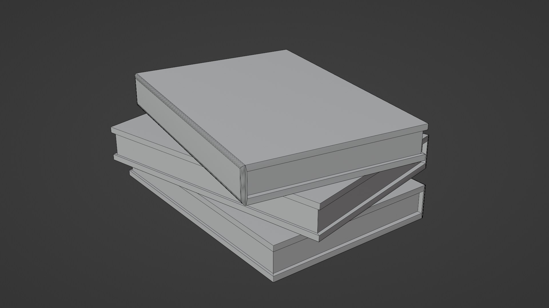 3D Cartoon Books Model - TurboSquid 2010906