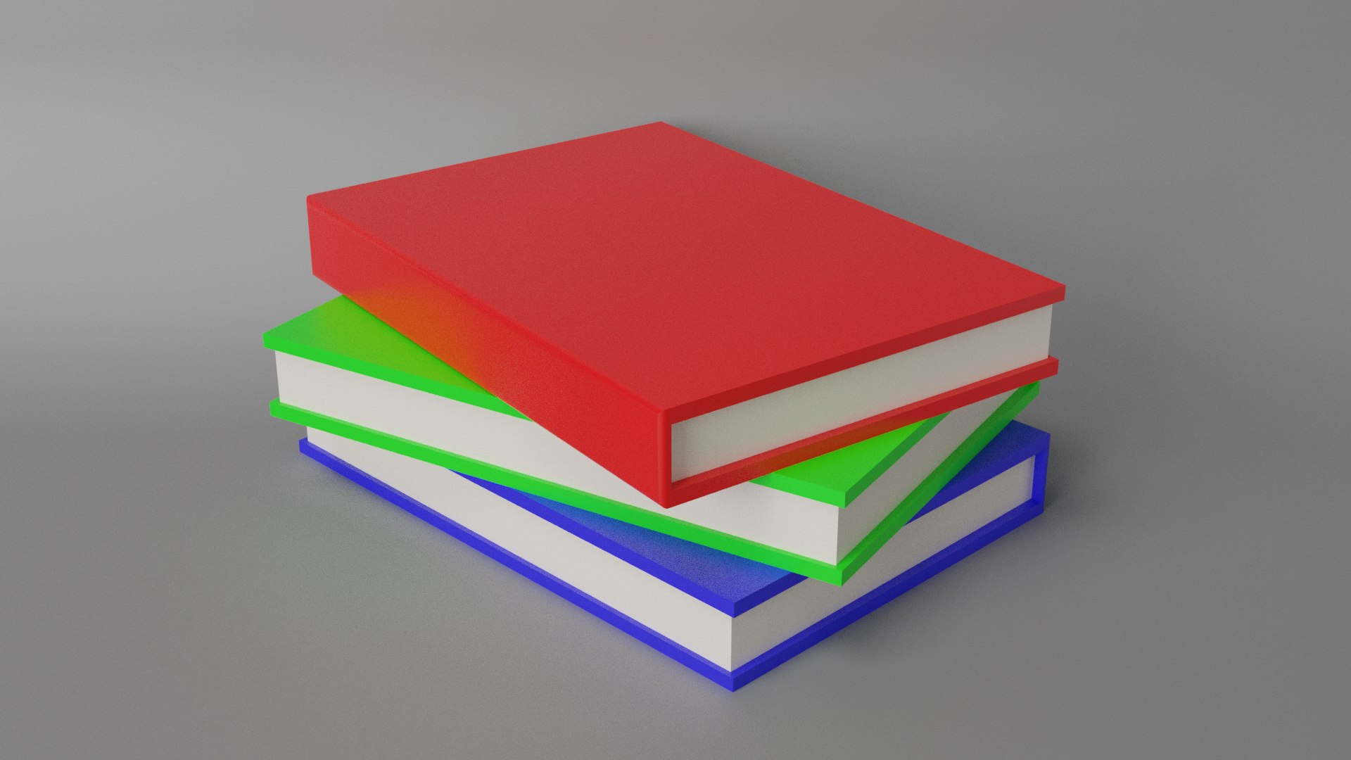 3D Cartoon Books Model - TurboSquid 2010906