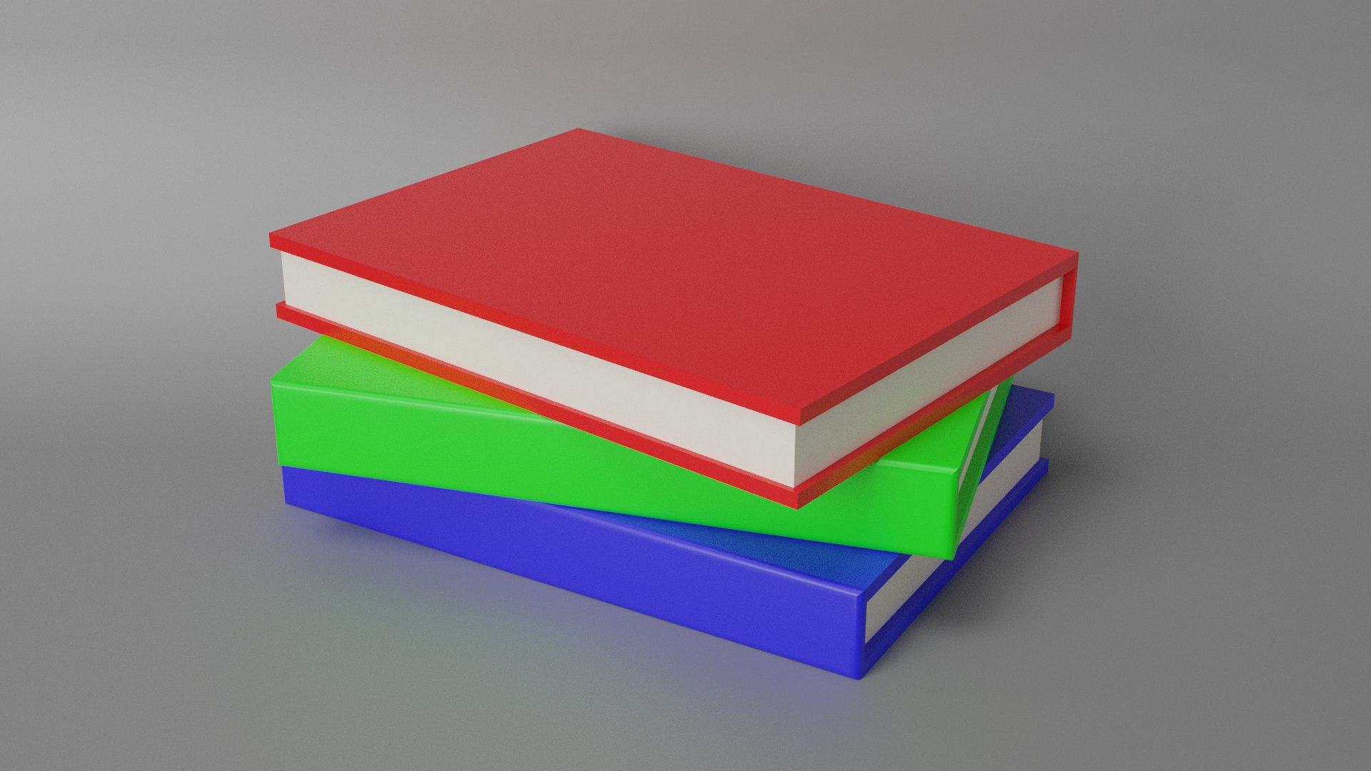3D Cartoon Books Model - TurboSquid 2010906