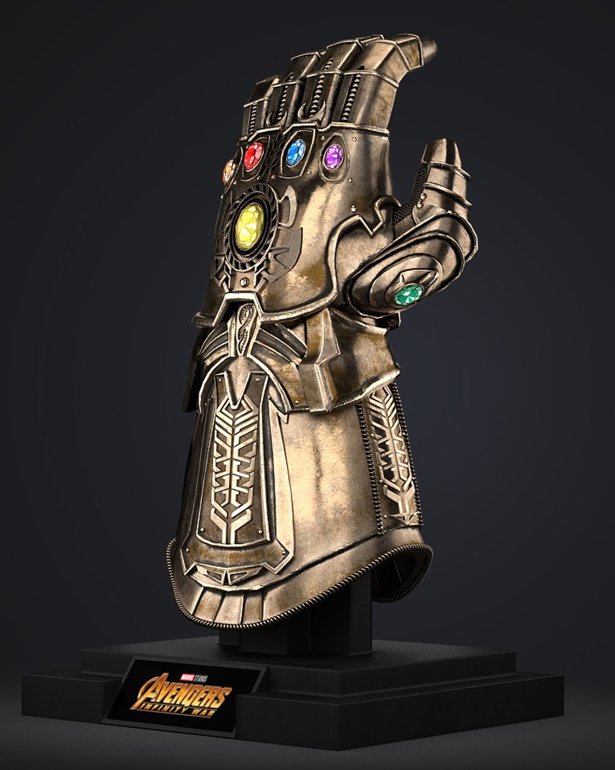 3D Infinity Gauntlet - Thanos Model - TurboSquid 1302045