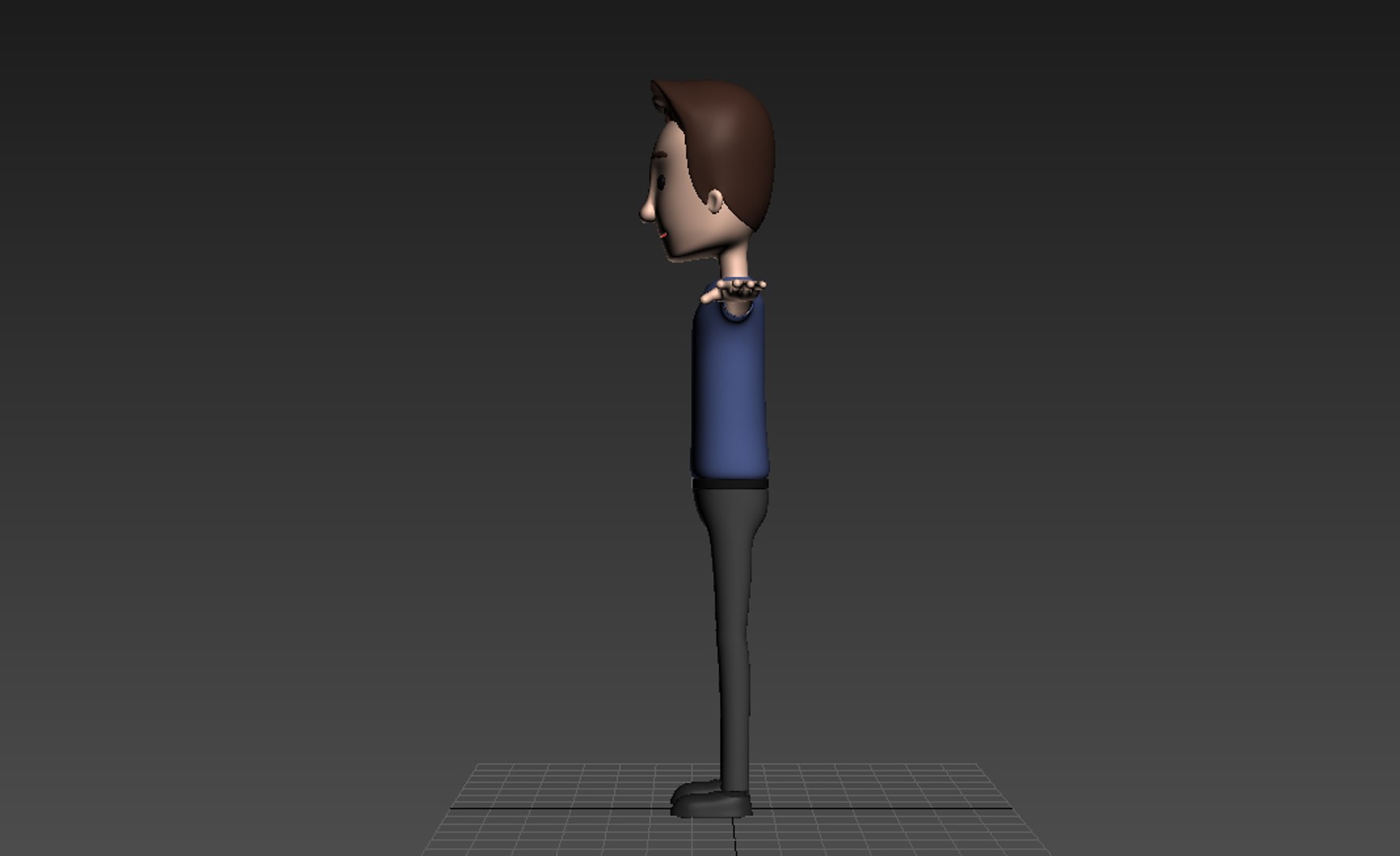 3D Man Character Cartoon Model - TurboSquid 1340318