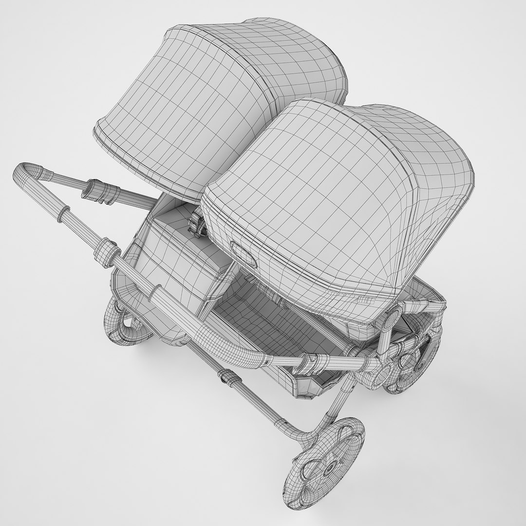 Multipurpose carriage twins model - TurboSquid 1318455