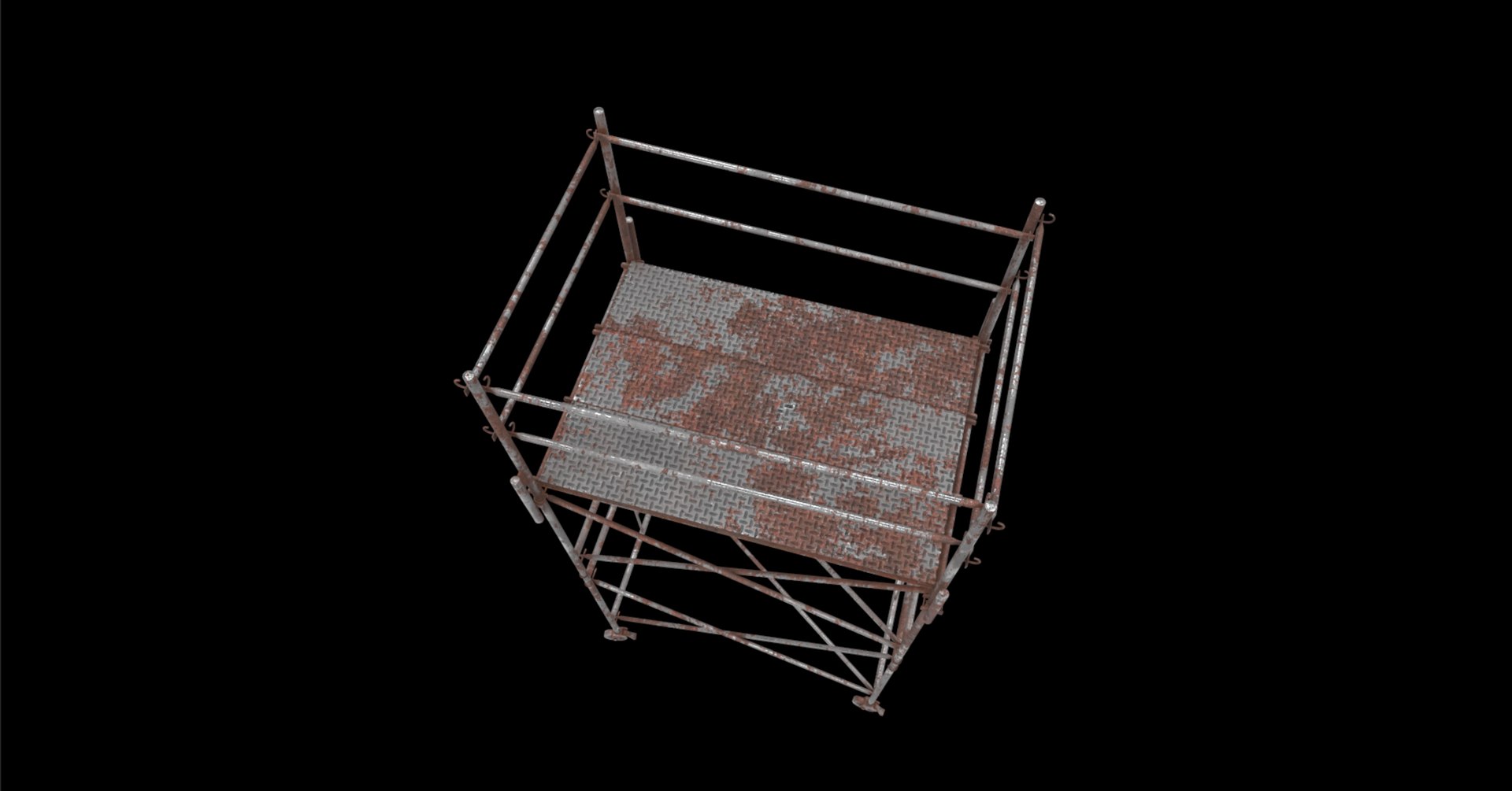 3D Scaffolding 03 - TurboSquid 2279281