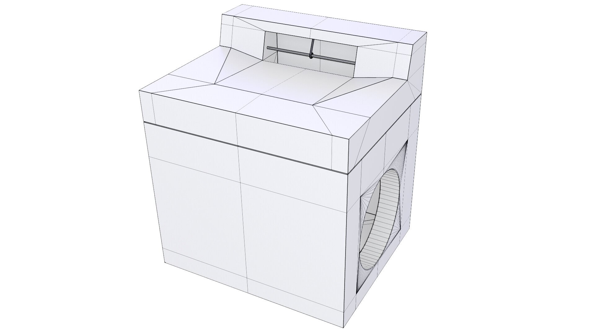 3D Drain Inlet Chamber Curb 17 Model - TurboSquid 2097013