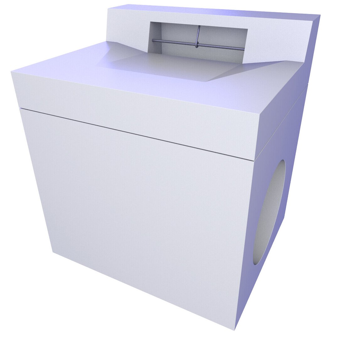 3D Drain Inlet Chamber Curb 17 Model - TurboSquid 2097013