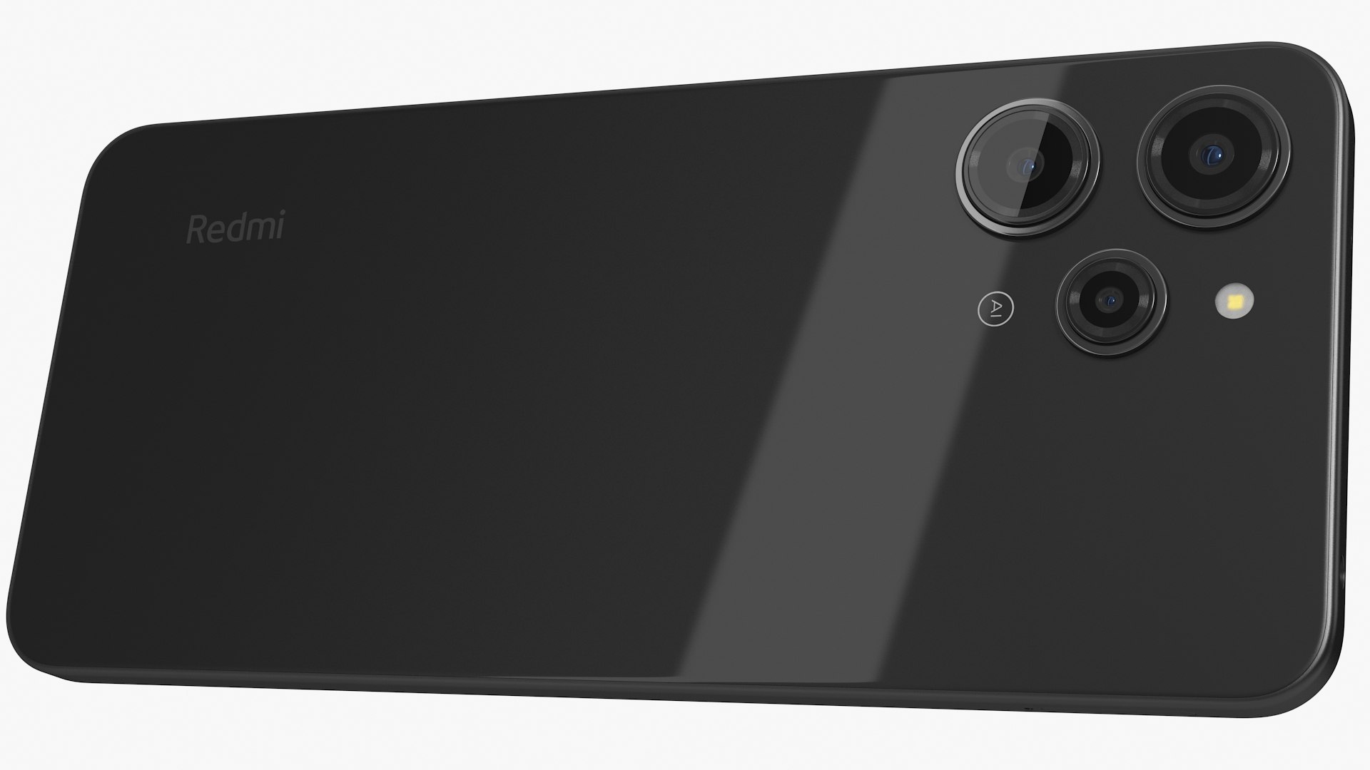 3D Xiaomi Redmi 12 Black - TurboSquid 2112497