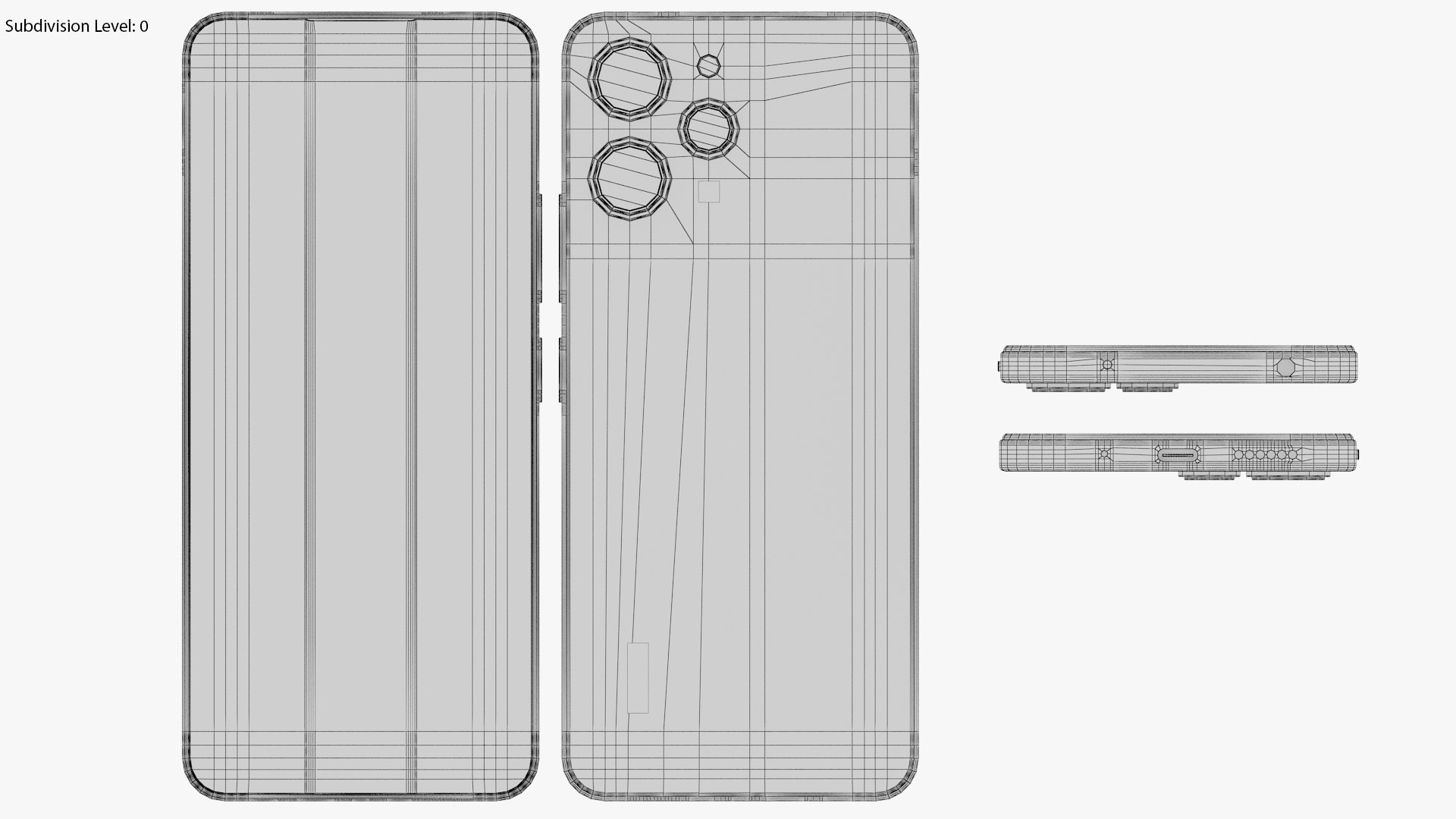 3D Xiaomi Redmi 12 Black - TurboSquid 2112497