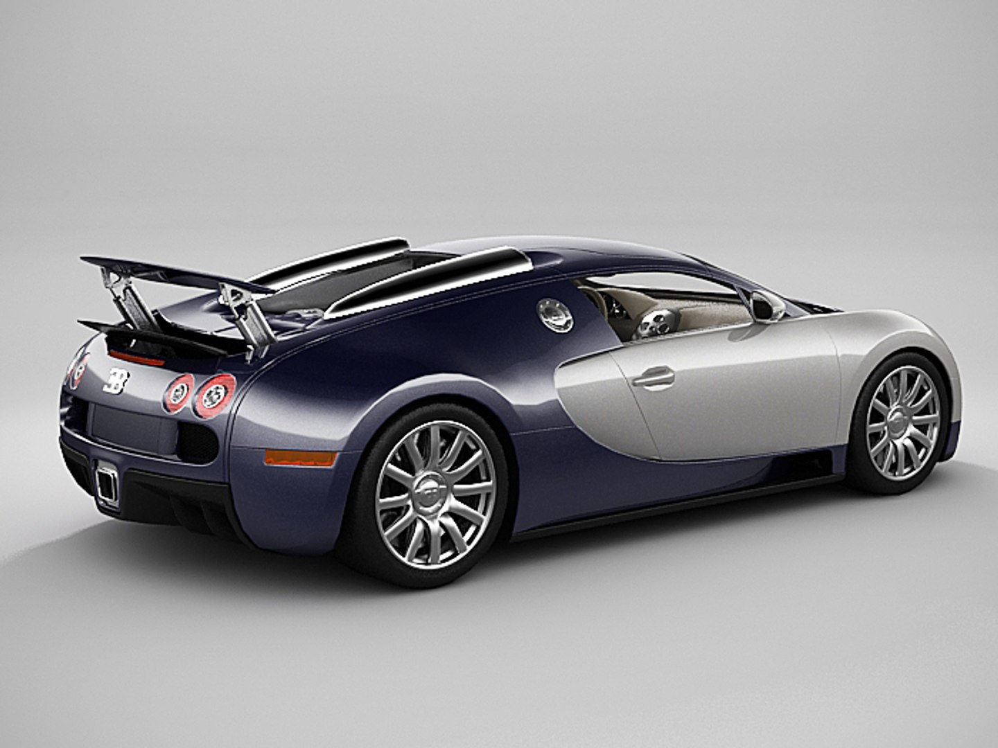 3d Model Of Bugatti Veyron
