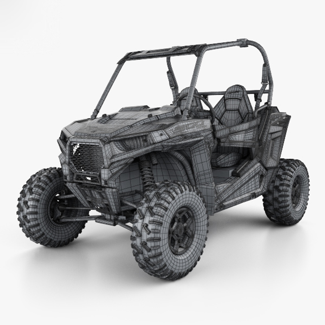 Polaris rzr s 3D - TurboSquid 1399137