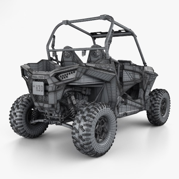 Polaris rzr s 3D - TurboSquid 1399137