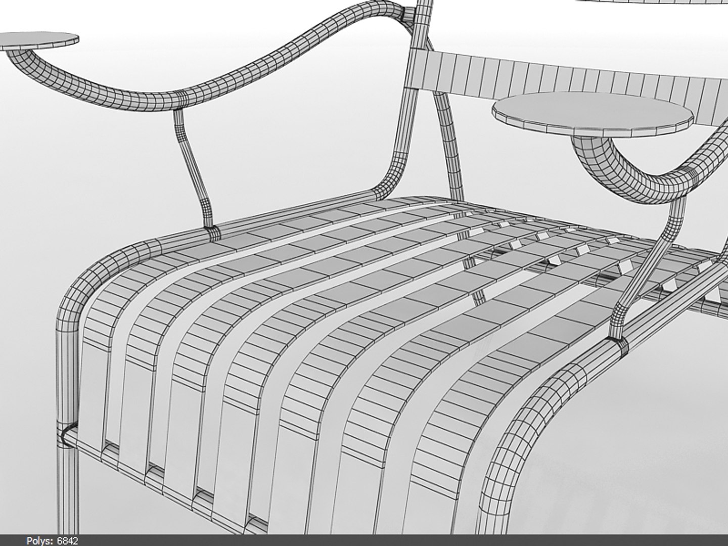 3d Model Thinking Man S Chair