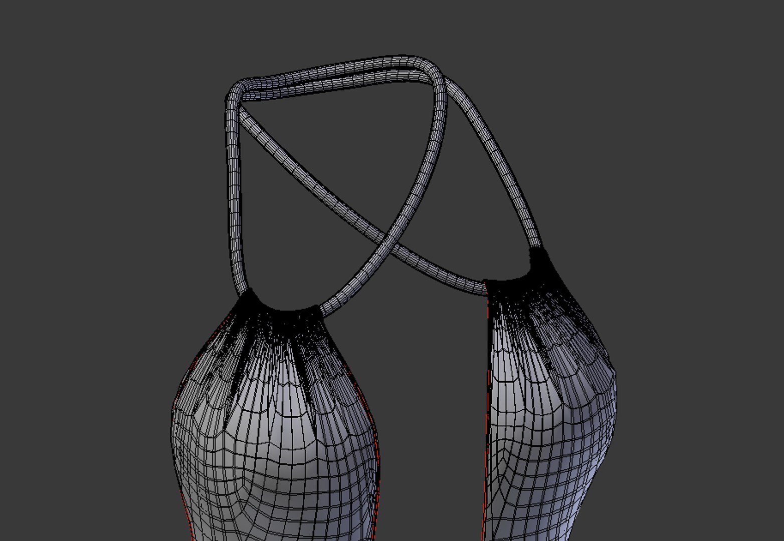3D Long Dress - TurboSquid 1427080