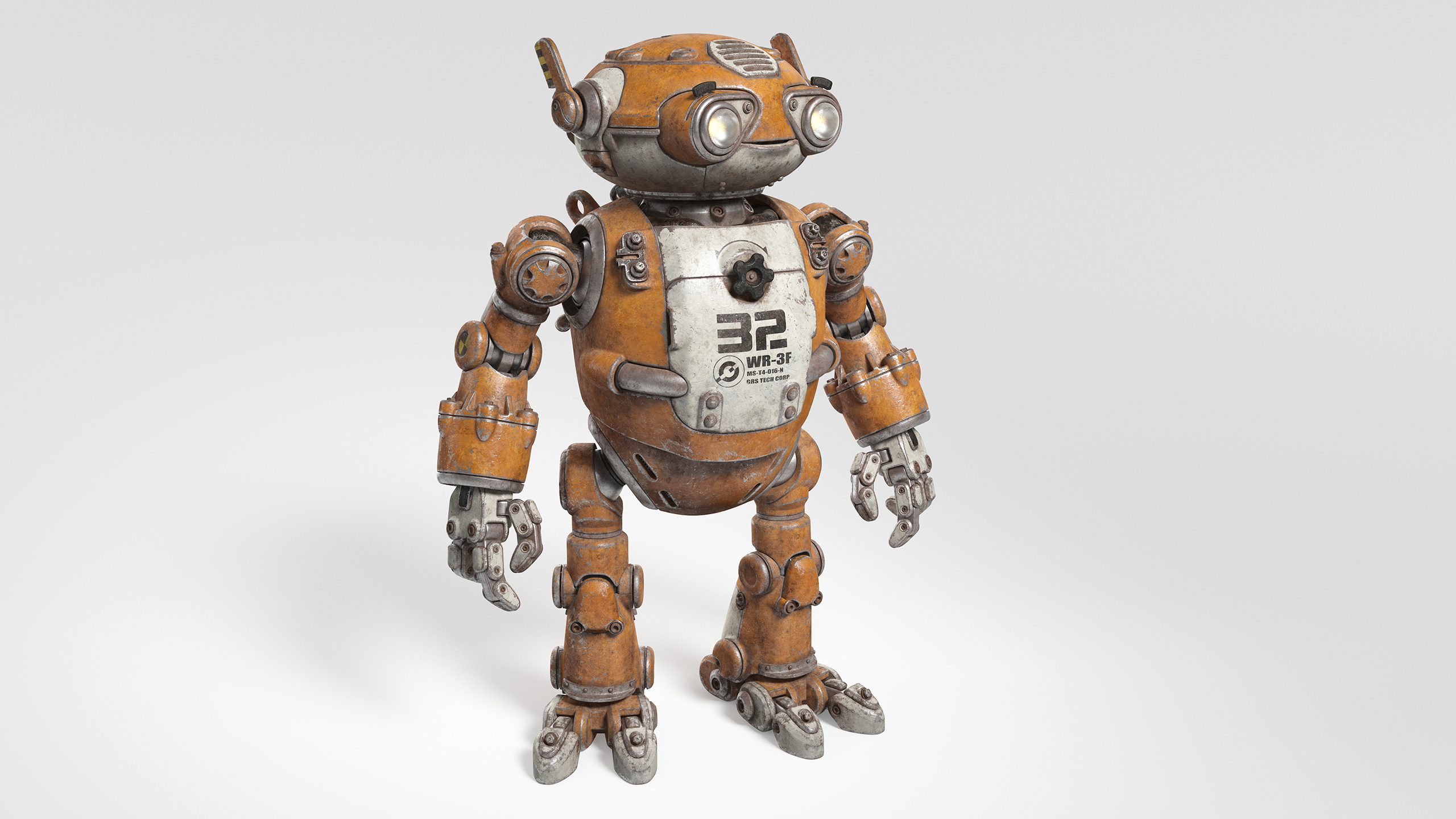 modelo 3d Robot 32 aparejado - TurboSquid 2003651